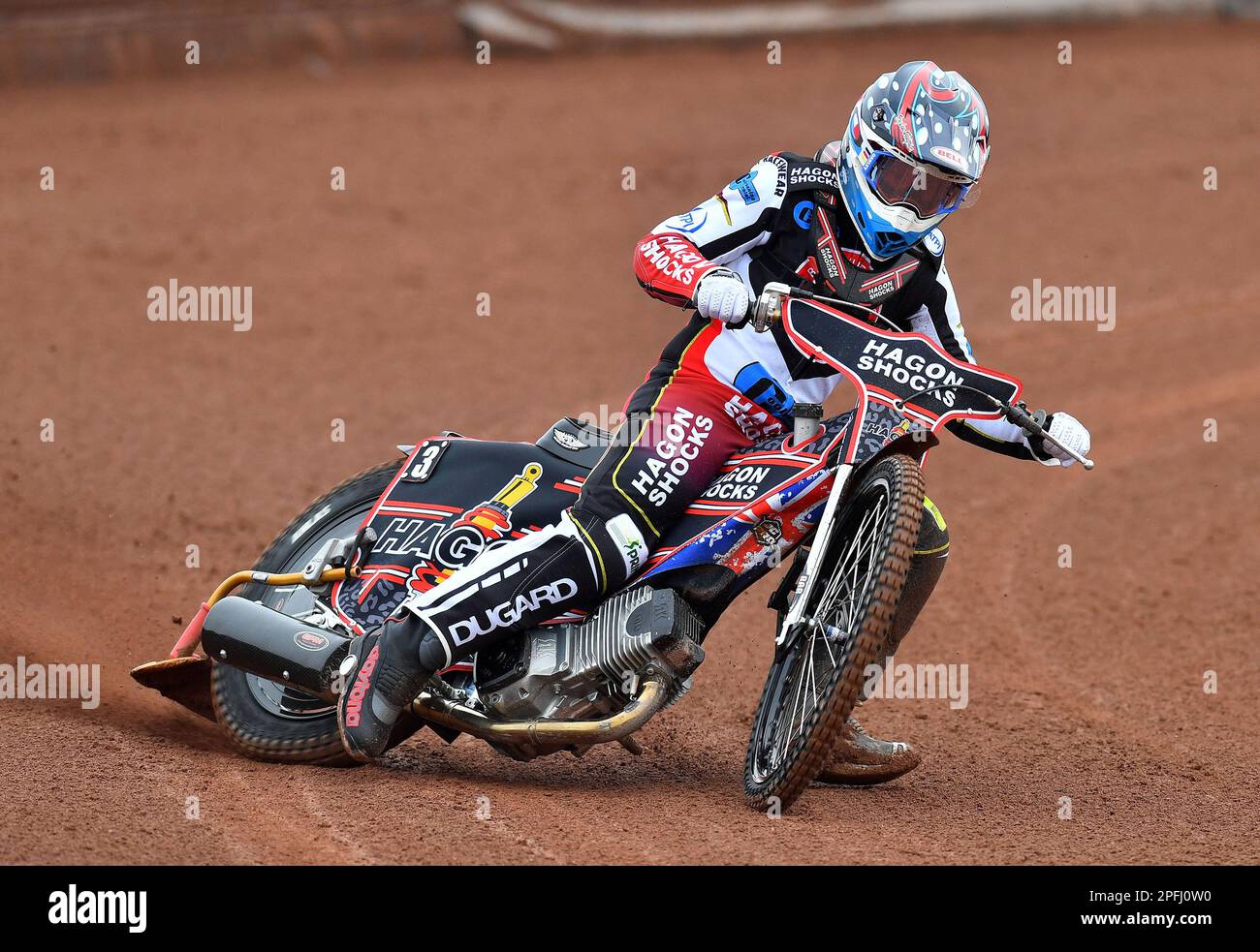 Sam Hagon of Belle Vue Aces during the Belle Vue Aces Media Day at the ...