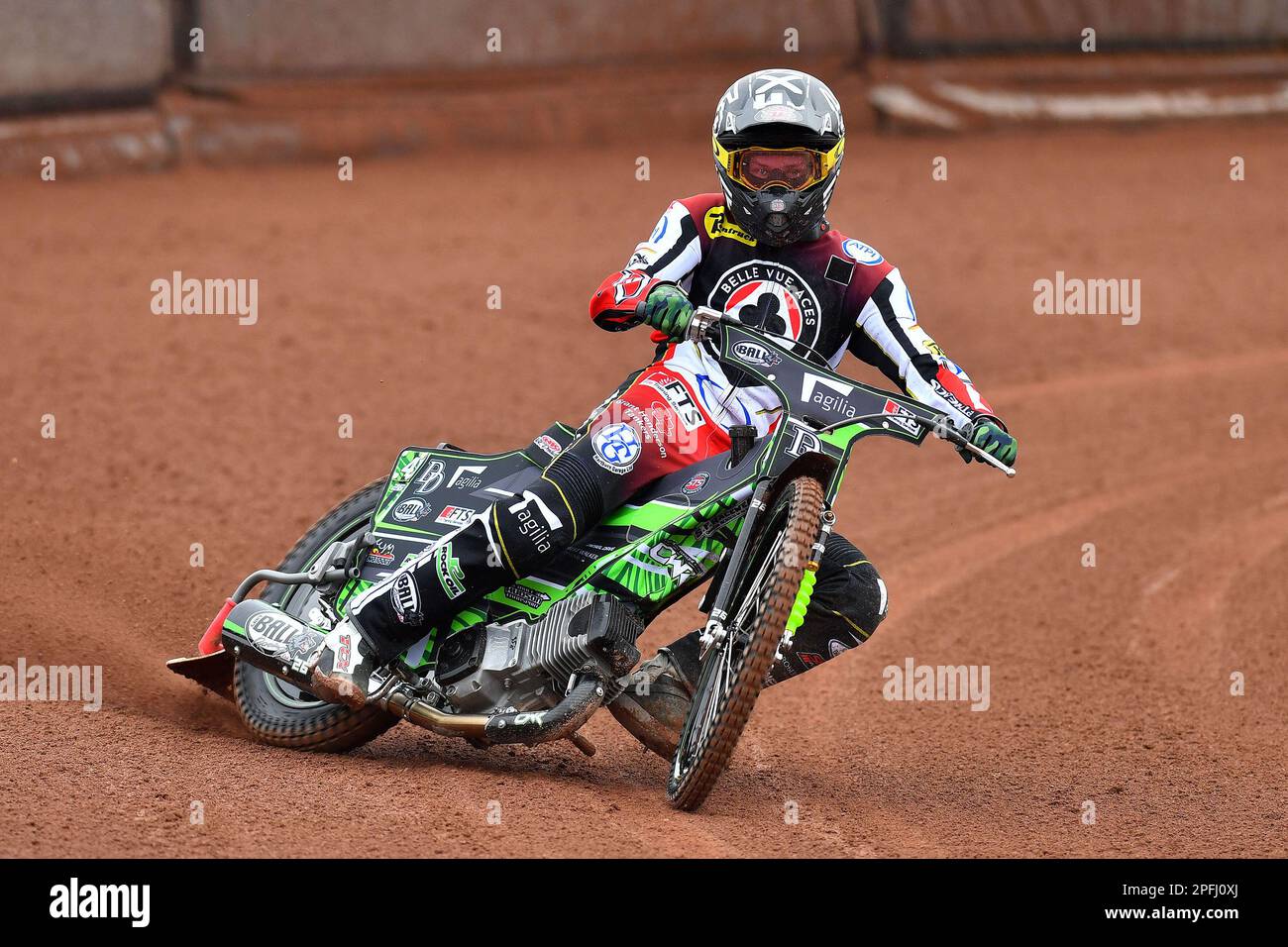 Charles Wright of Belle Vue Aces during the Belle Vue Aces Media Day at ...