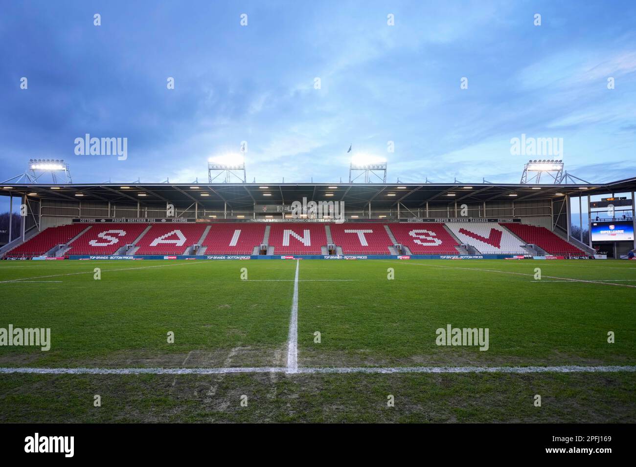 St Helens, UK. 17th Mar, 2023. General view of The Totally Wicked ...