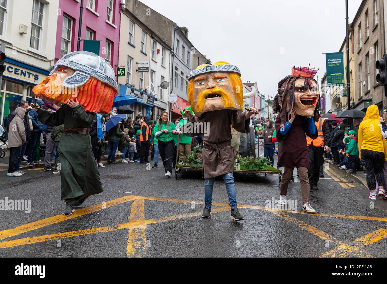 Downpatrick, UK. 17th Mar, 2023. Downpatrick UK.17th March, Saint ...