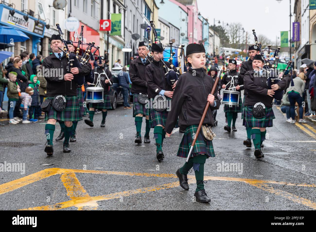 Downpatrick, UK. 17th Mar, 2023. Downpatrick UK.17th March, Saint ...