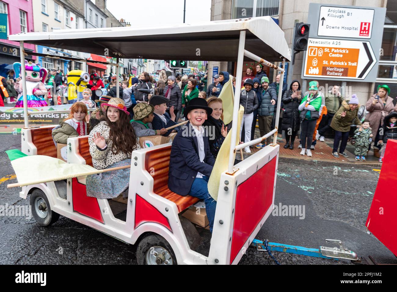 Downpatrick, UK. 17th Mar, 2023. Downpatrick UK.17th March, Saint ...