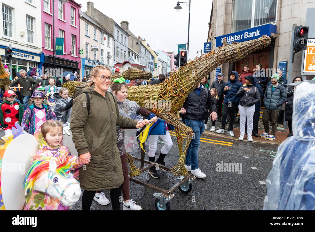 Downpatrick, UK. 17th Mar, 2023. Downpatrick UK.17th March, Saint ...