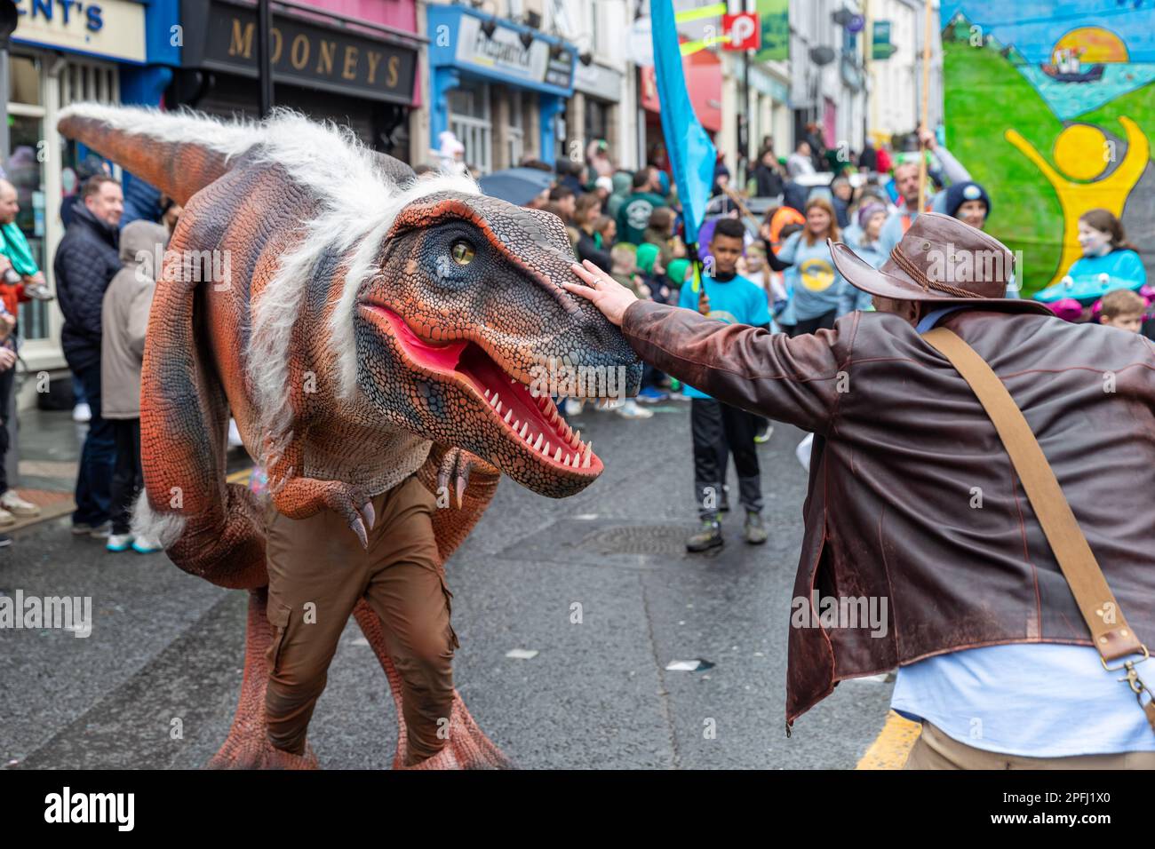 Downpatrick, UK. 17th Mar, 2023. Downpatrick UK.17th March, Saint ...