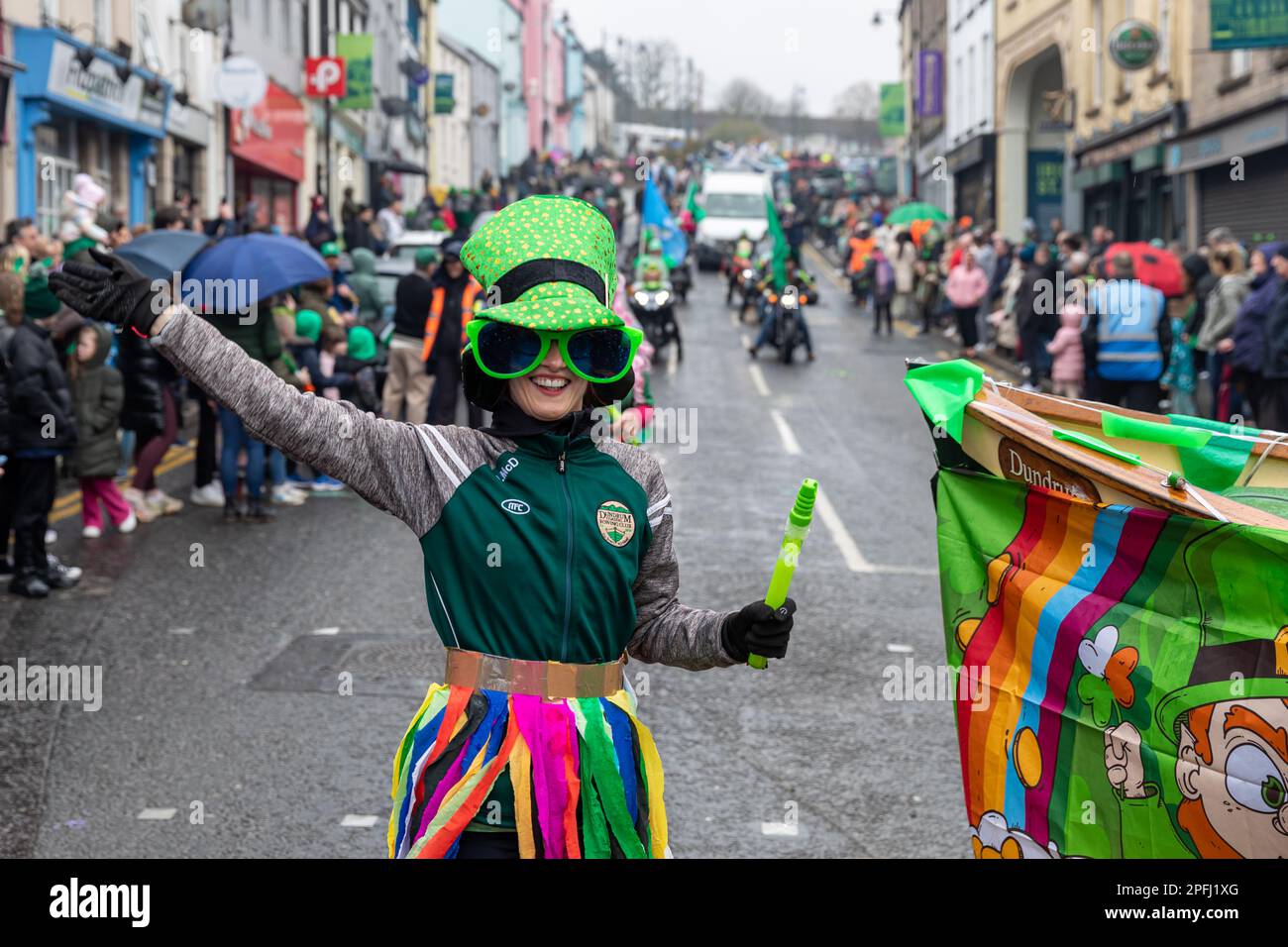 Downpatrick, UK. 17th Mar, 2023. Downpatrick UK.17th March, Saint ...