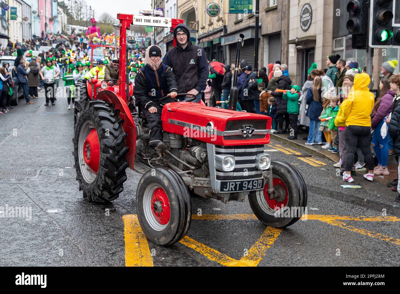 Downpatrick, UK. 17th Mar, 2023. Downpatrick UK.17th March, Saint ...