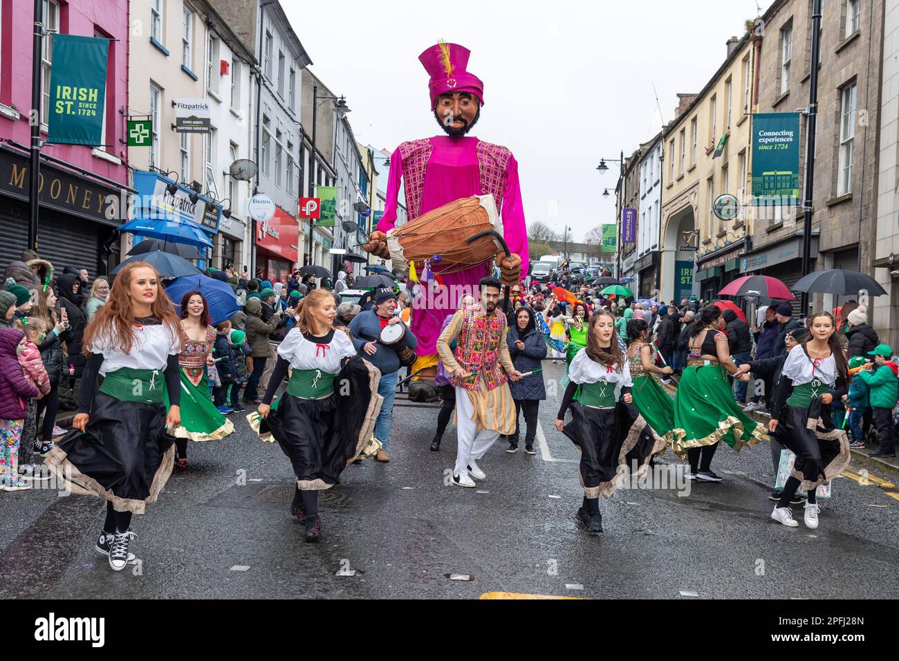 Downpatrick, UK. 17th Mar, 2023. Downpatrick UK.17th March, Saint ...