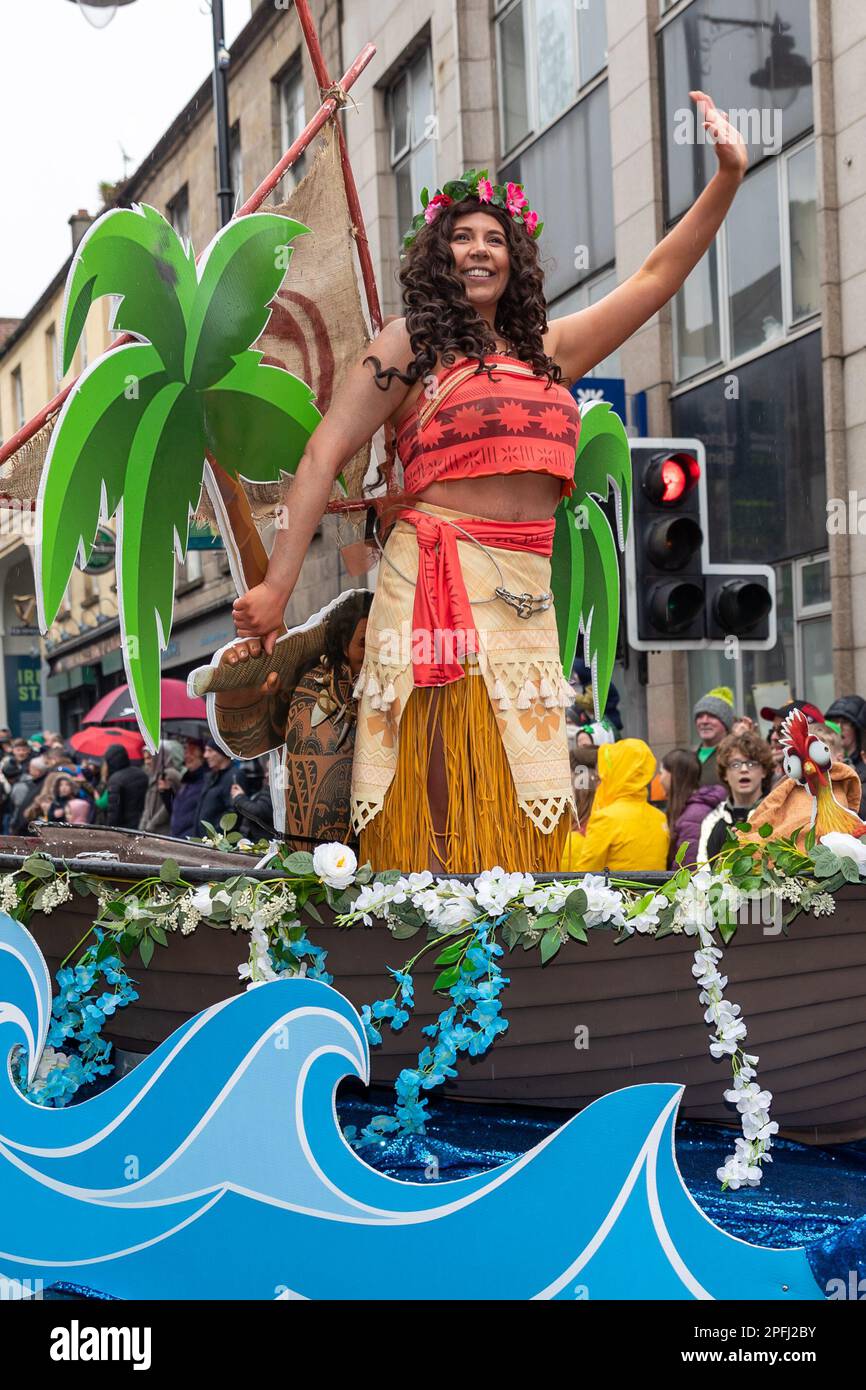Downpatrick, UK. 17th Mar, 2023. Downpatrick UK.17th March, Saint ...