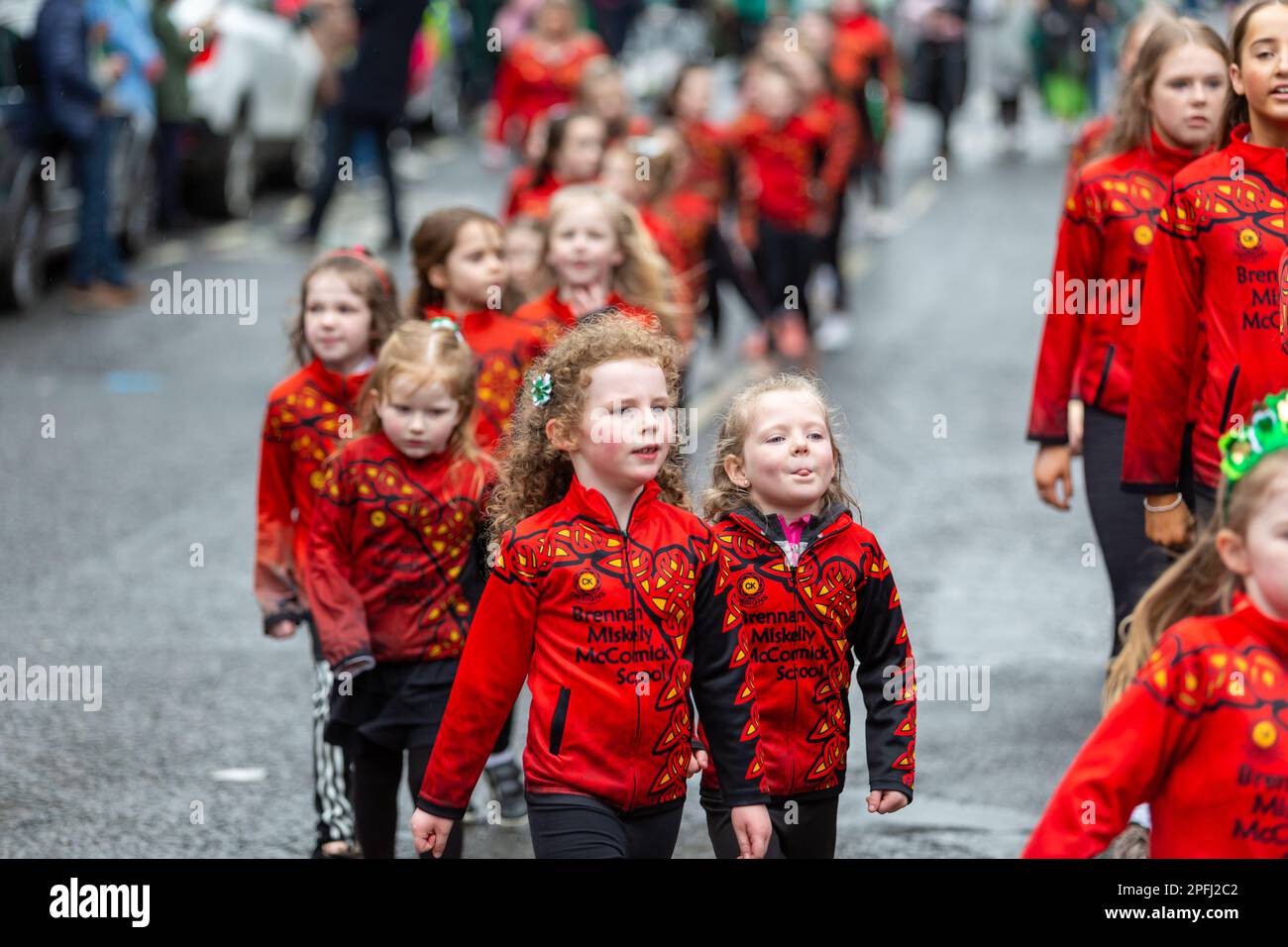 Downpatrick, UK. 17th Mar, 2023. Downpatrick UK.17th March, Saint ...