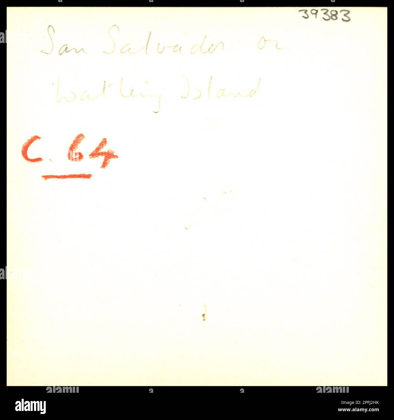 Watling island hi-res stock photography and images - Alamy