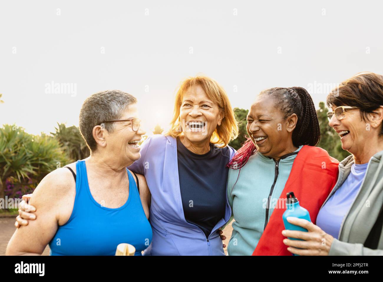 Senior females having fun hi-res stock photography and images - Alamy