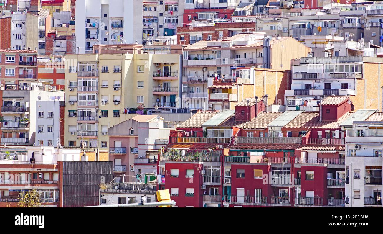 Neighborhood of barcelona hi-res stock photography and images - Alamy