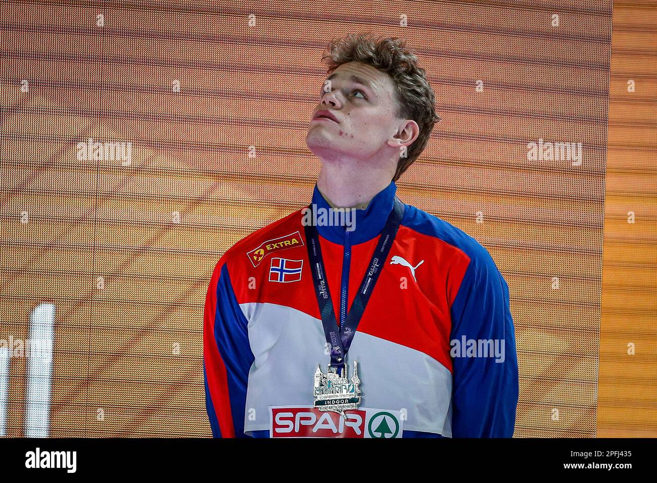 ISTANBUL, TURKEY - MARCH 05: during the European Athletics Indoor ...