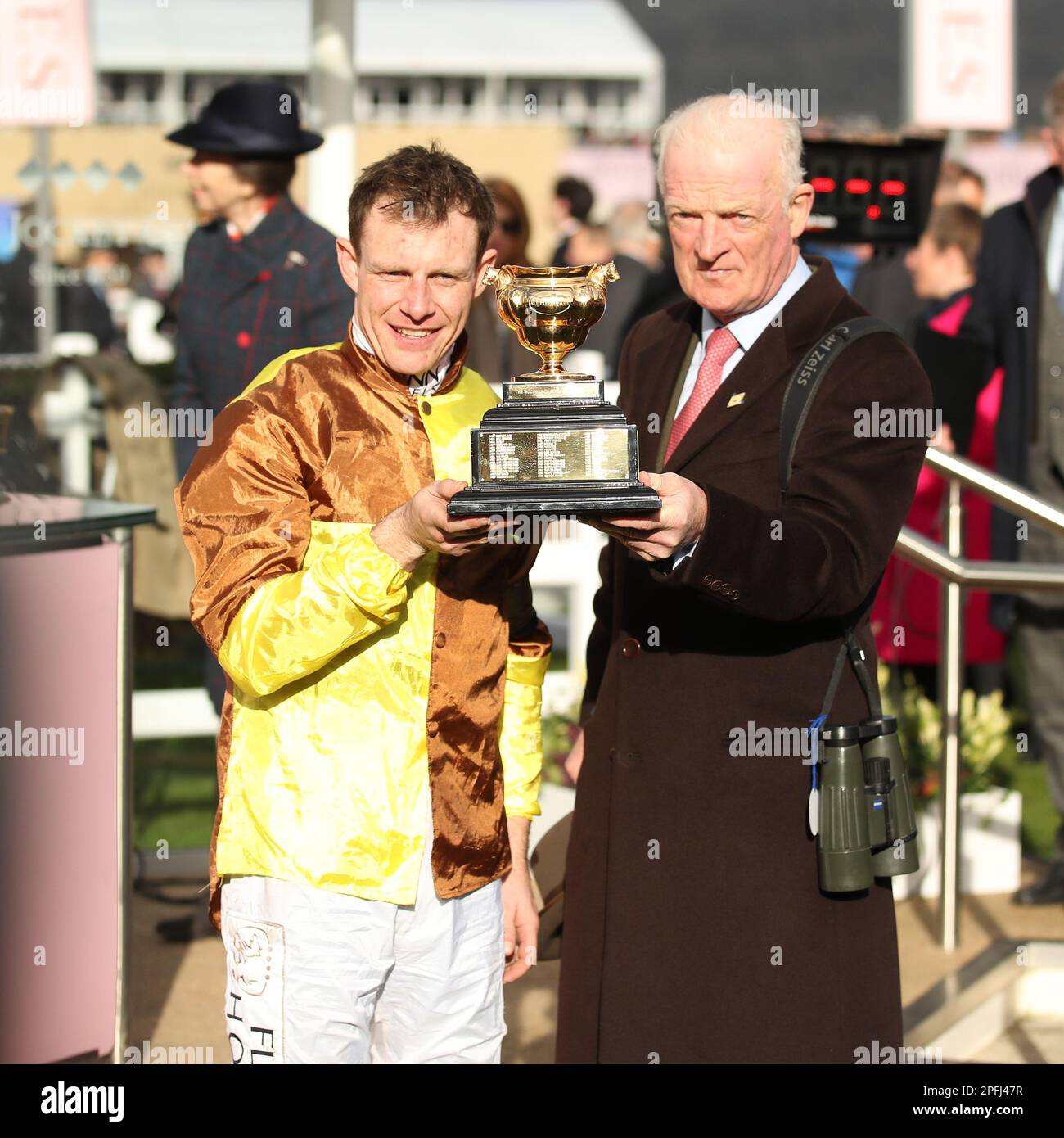 Cheltenham gold cup trophy hi-res stock photography and images - Alamy