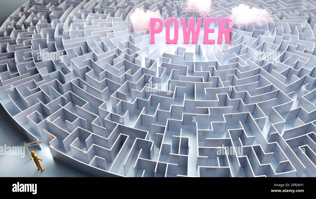 A journey to find Power - going through a confusing maze of obstacles ...