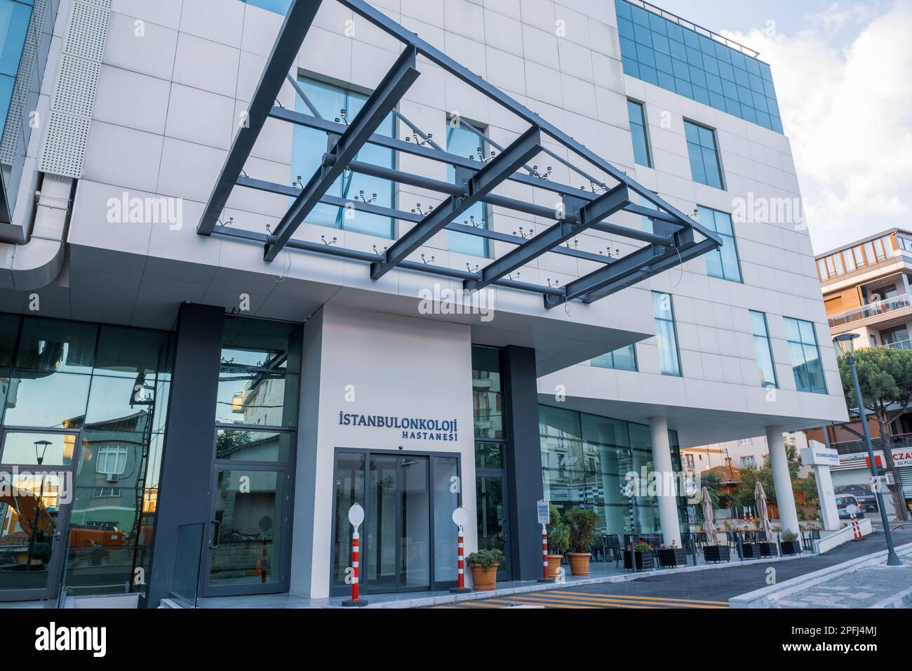 Maltepe, Istanbul, Turkey - 07.22.2021: building of Istanbul Oncology ...