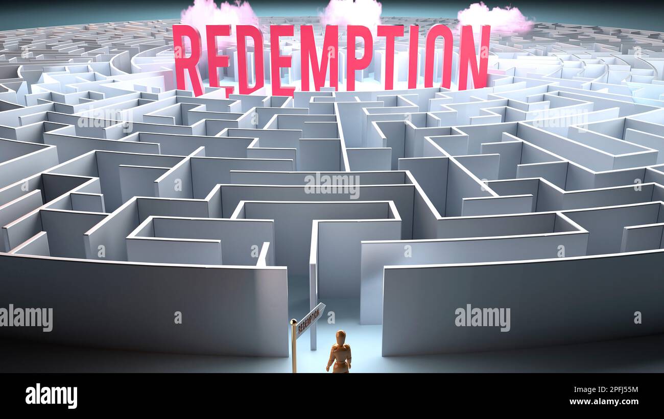 Redemption and a difficult path hi-res stock photography and images - Alamy
