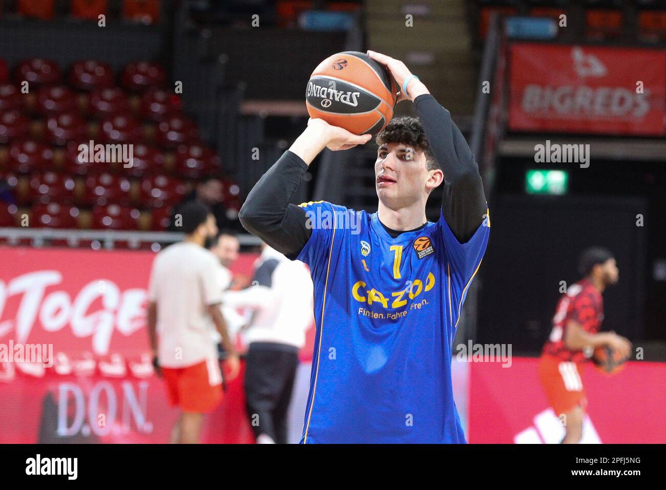 Munich, Germany. 17th Mar, 2023. Basketball: Euroleague, FC Bayern ...