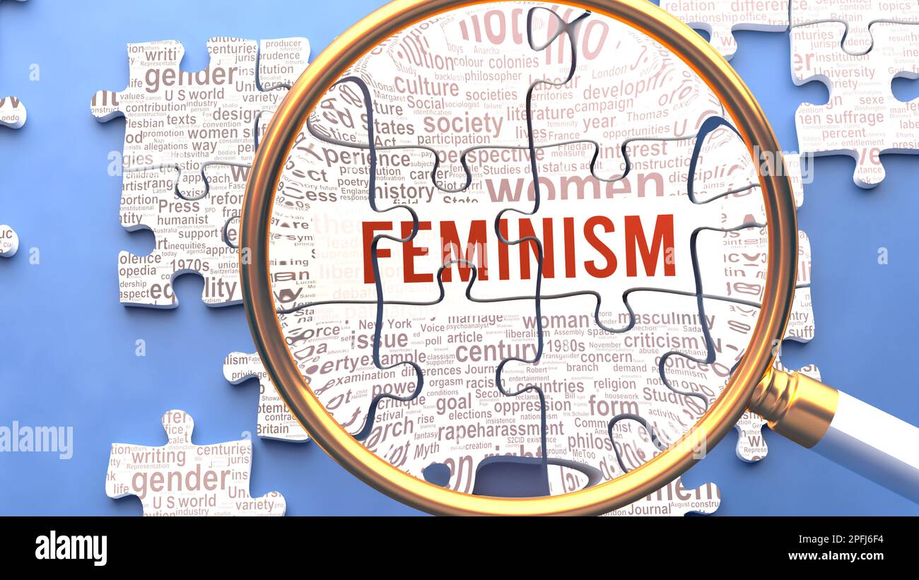 Feminism being closely examined along with multiple vital concepts and ...
