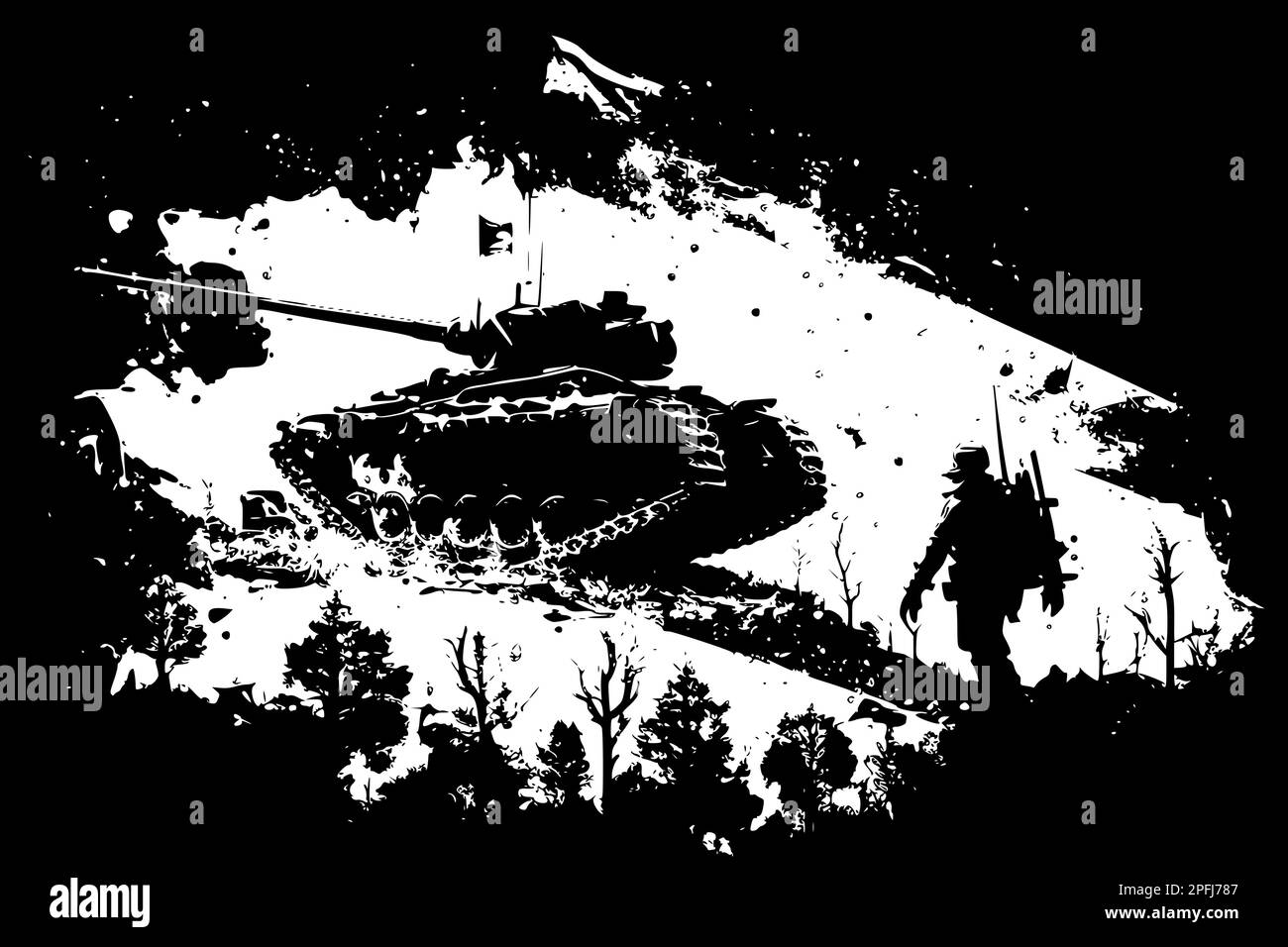 Battlefield tank effect hi-res stock photography and images - Alamy