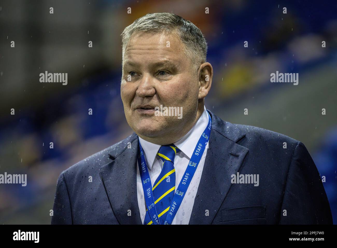 Warrington, UK. 17th Mar, 2023. Stuart Middleton Warrington Wolves ...