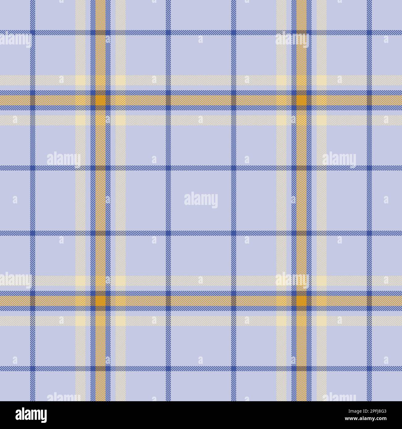 Plaid seamless pattern. Check fabric texture. Vector textile print ...