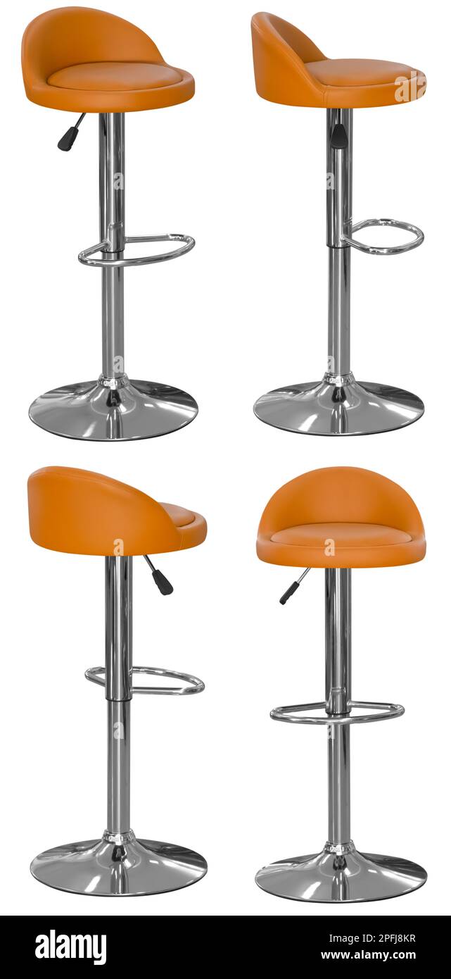 Bar stool. Interior element. Isolated from the background. From ...