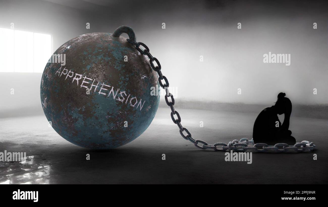 Apprehension against a woman. Trapped in a hate prison, chained to a ...