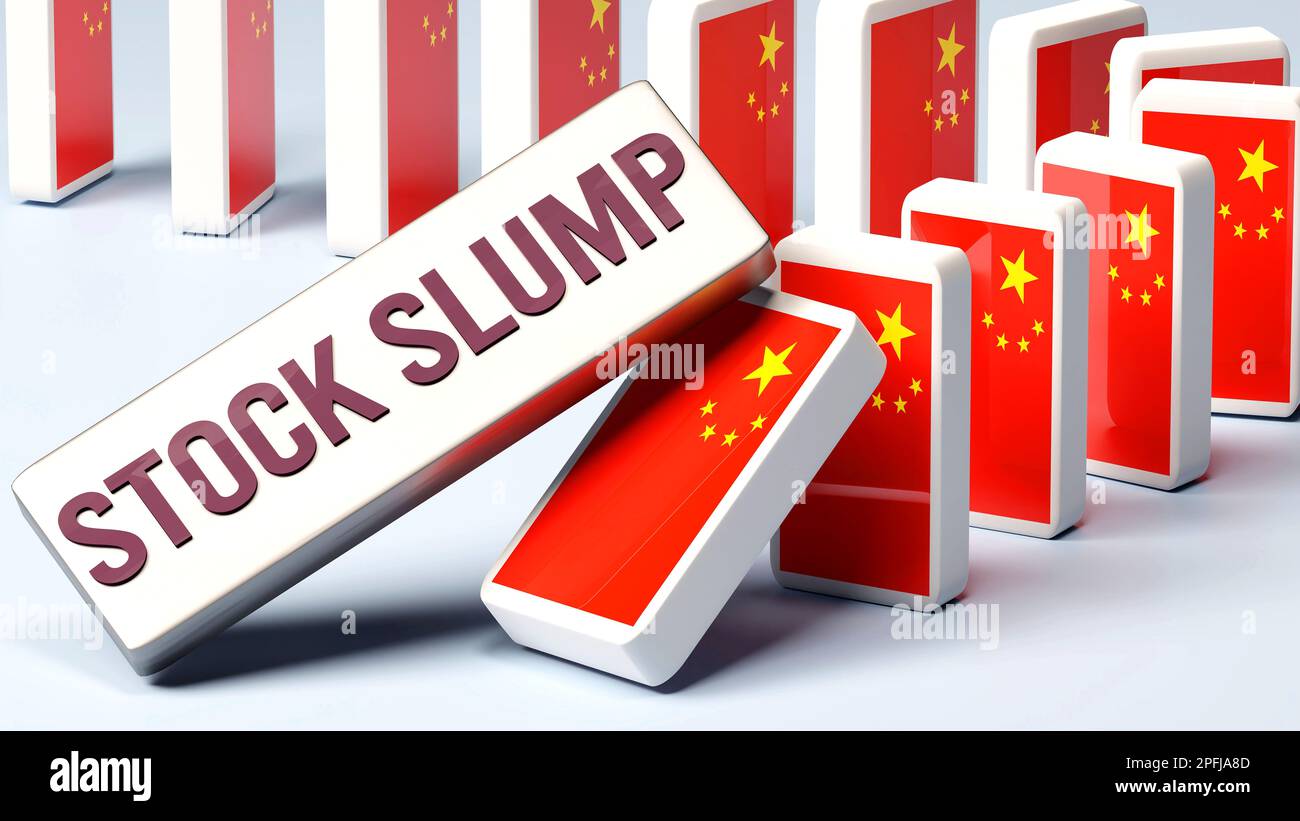 China and stock slump hi-res stock photography and images - Alamy