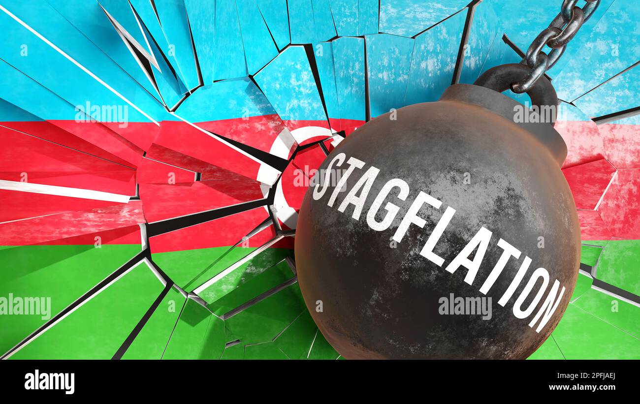 Stagflation and Azerbaijan, destroying economy and ruining the nation ...