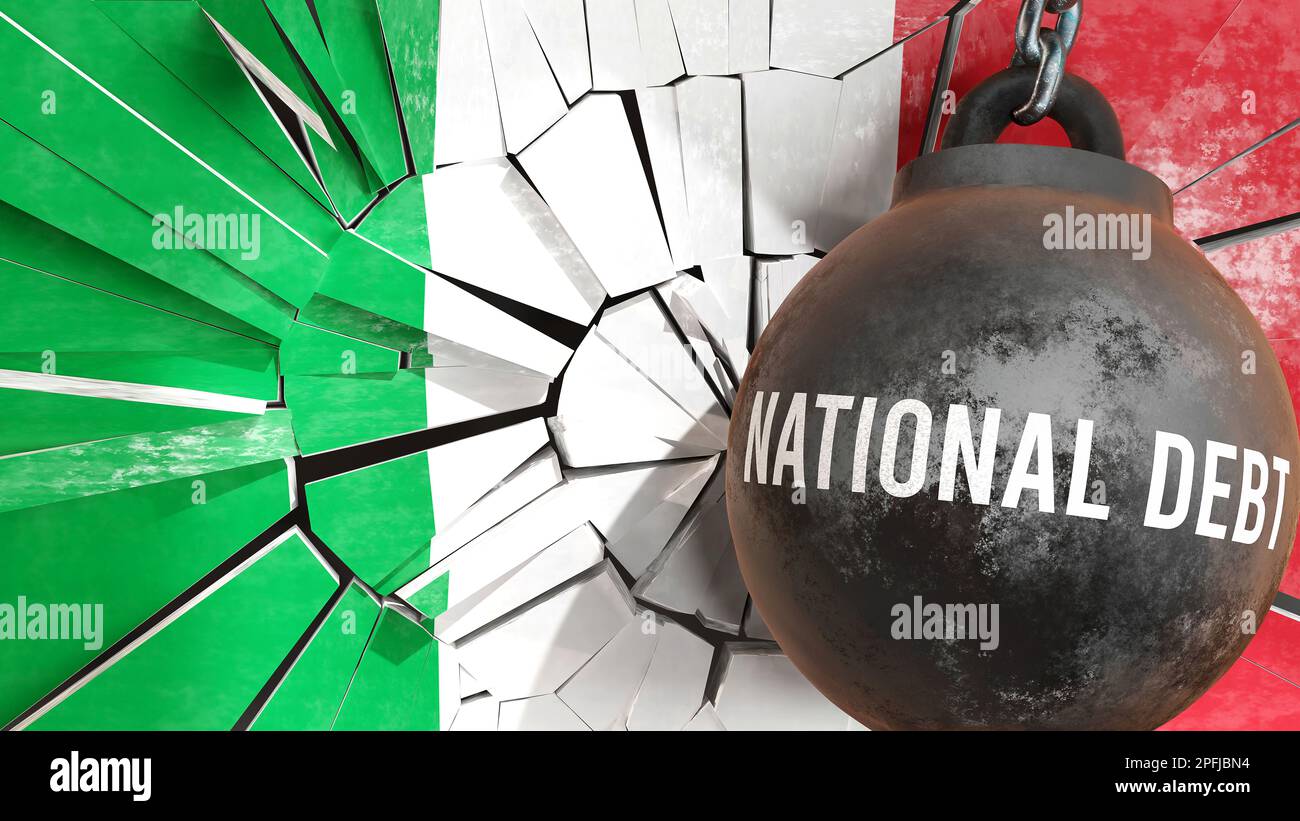 Italy and National debt that destroys the country and wrecks the ...
