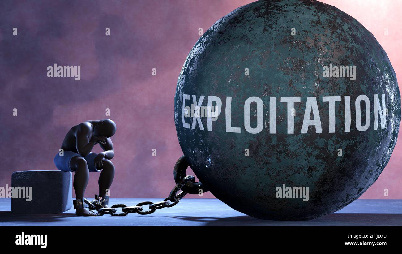 Exploitation - a gigantic and unmovable weight chained to a vulnerable ...