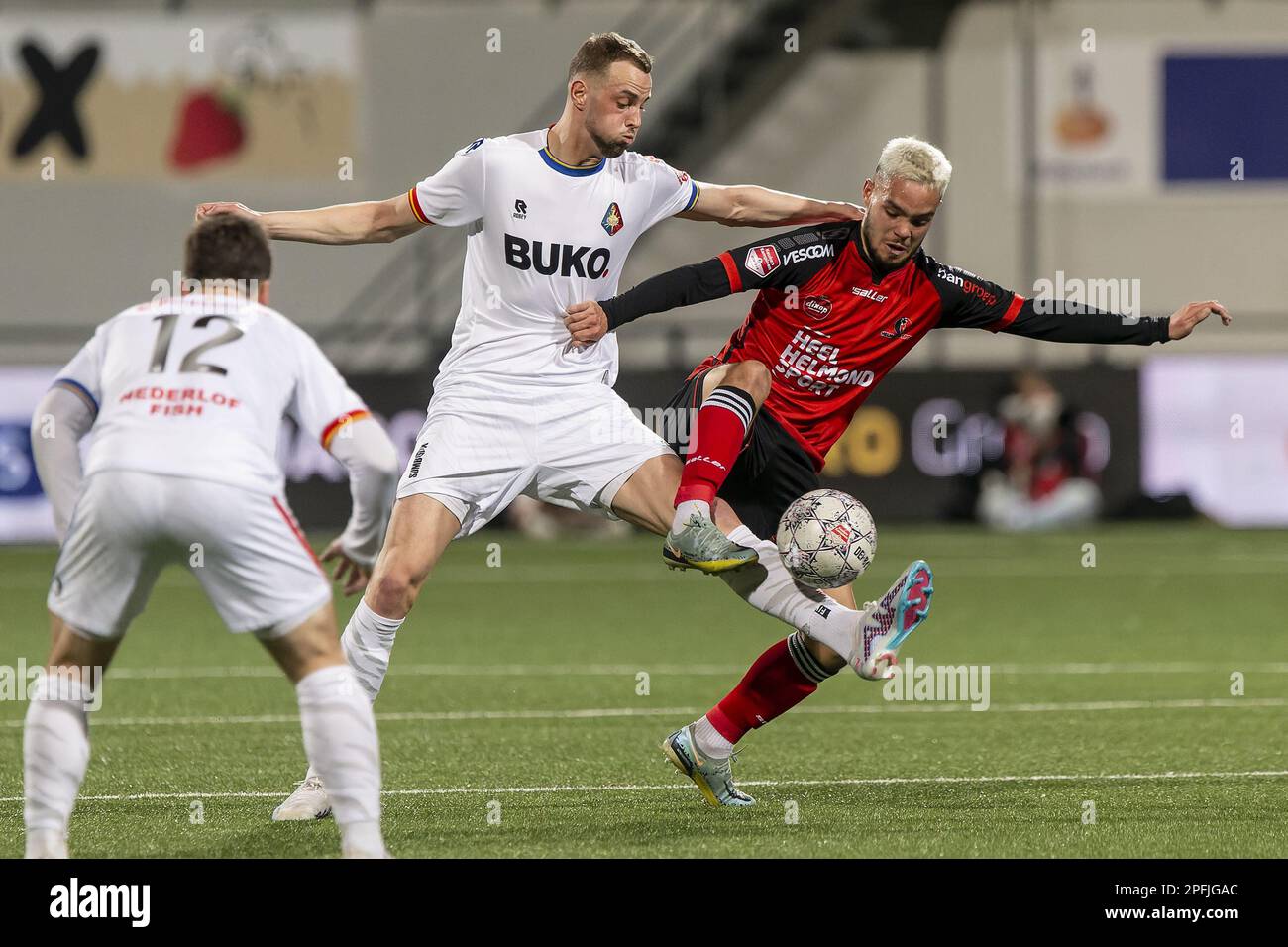 HELMOND, 17-03-2023. Stadion de Braak, Stadium of Helmond Sport. Dutch ...