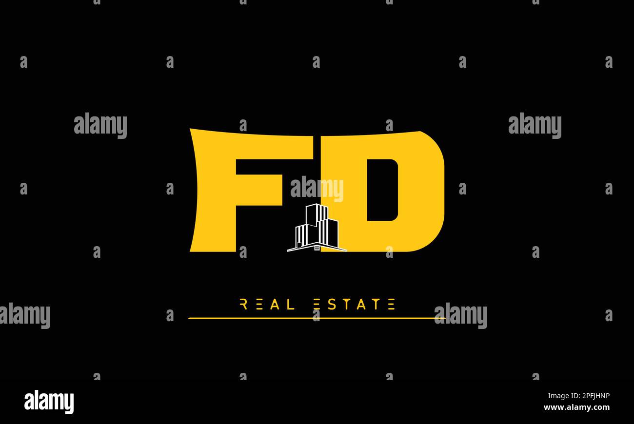 Fd real estate logo hi-res stock photography and images - Alamy