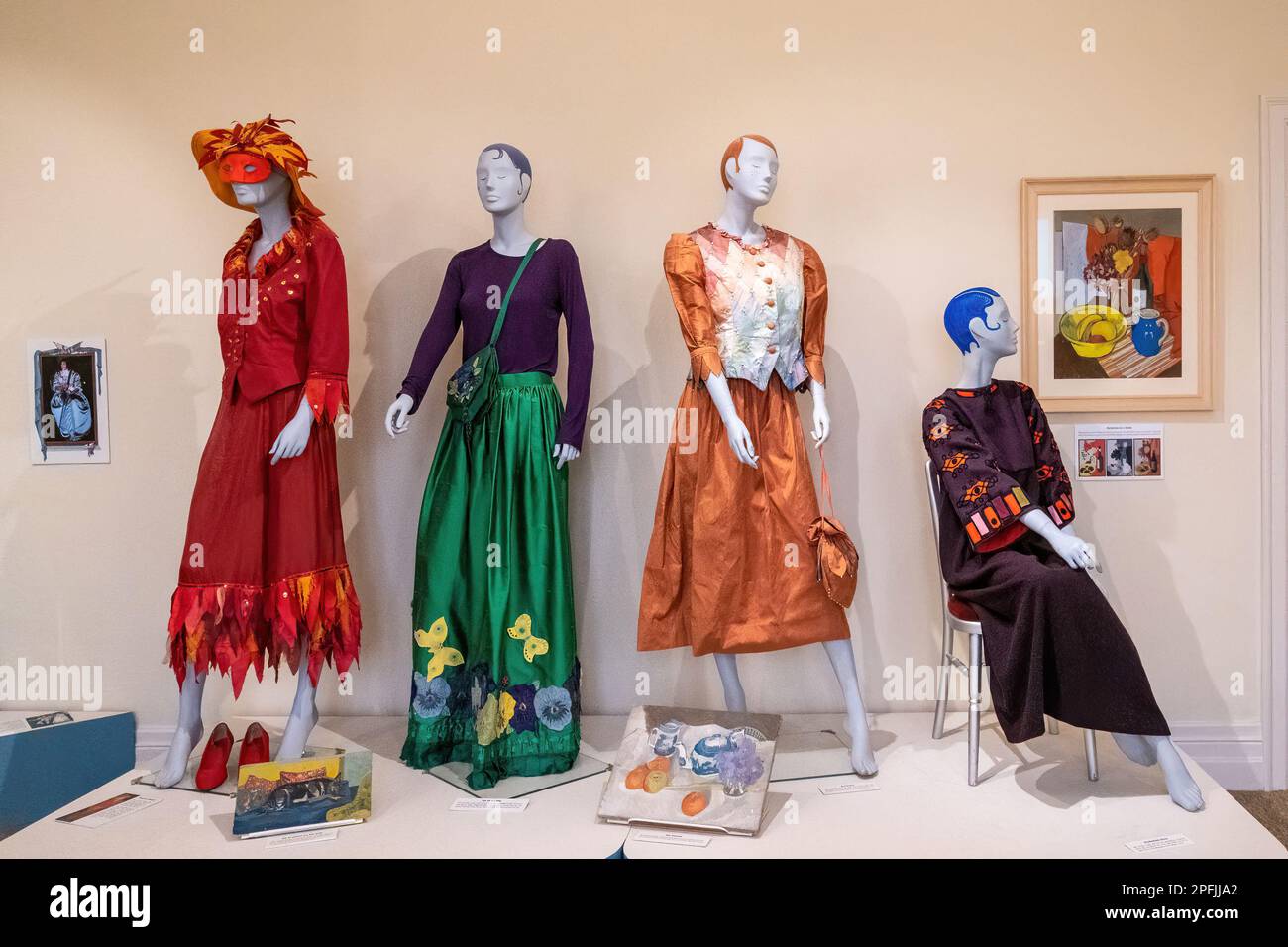 The art of Belinda, Lady Montagu, exhibition of colourful dresses and ...