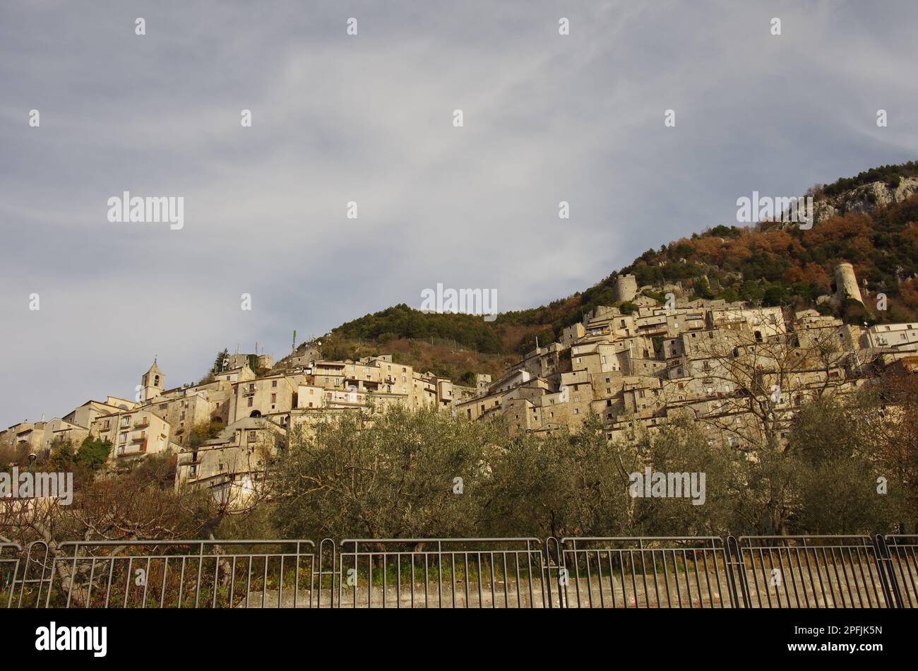 Pesche - Isernia - Molise - Ancient stone houses of a characteristic ...