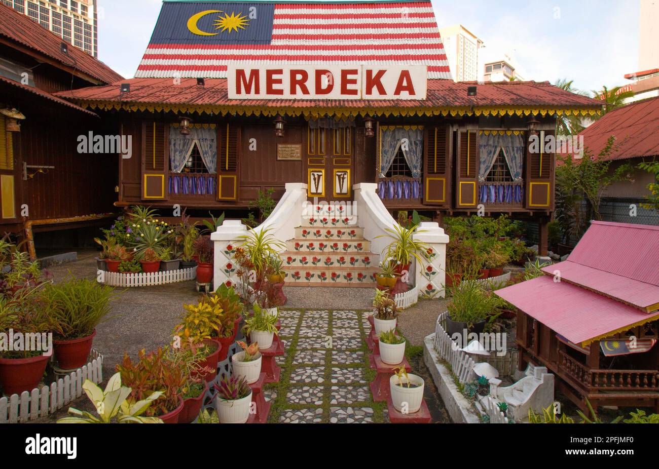 Malaysia, Melaka, Malacca, Kampung Morten, traditional malay village ...