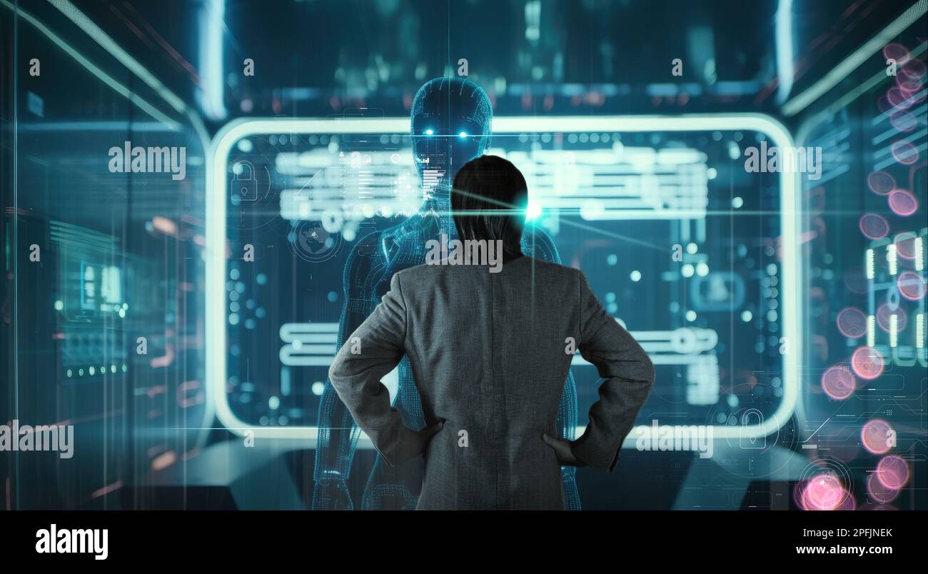 Human ai facing hi-res stock photography and images - Alamy