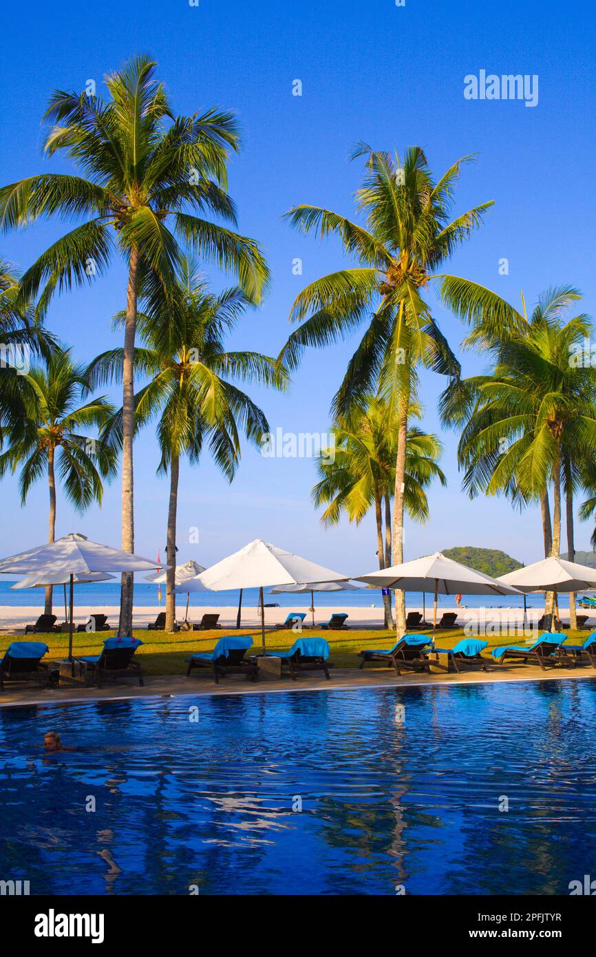 Malaysia, Langkawi, Pantai Cenang, Cenang Beach Stock Photo - Alamy