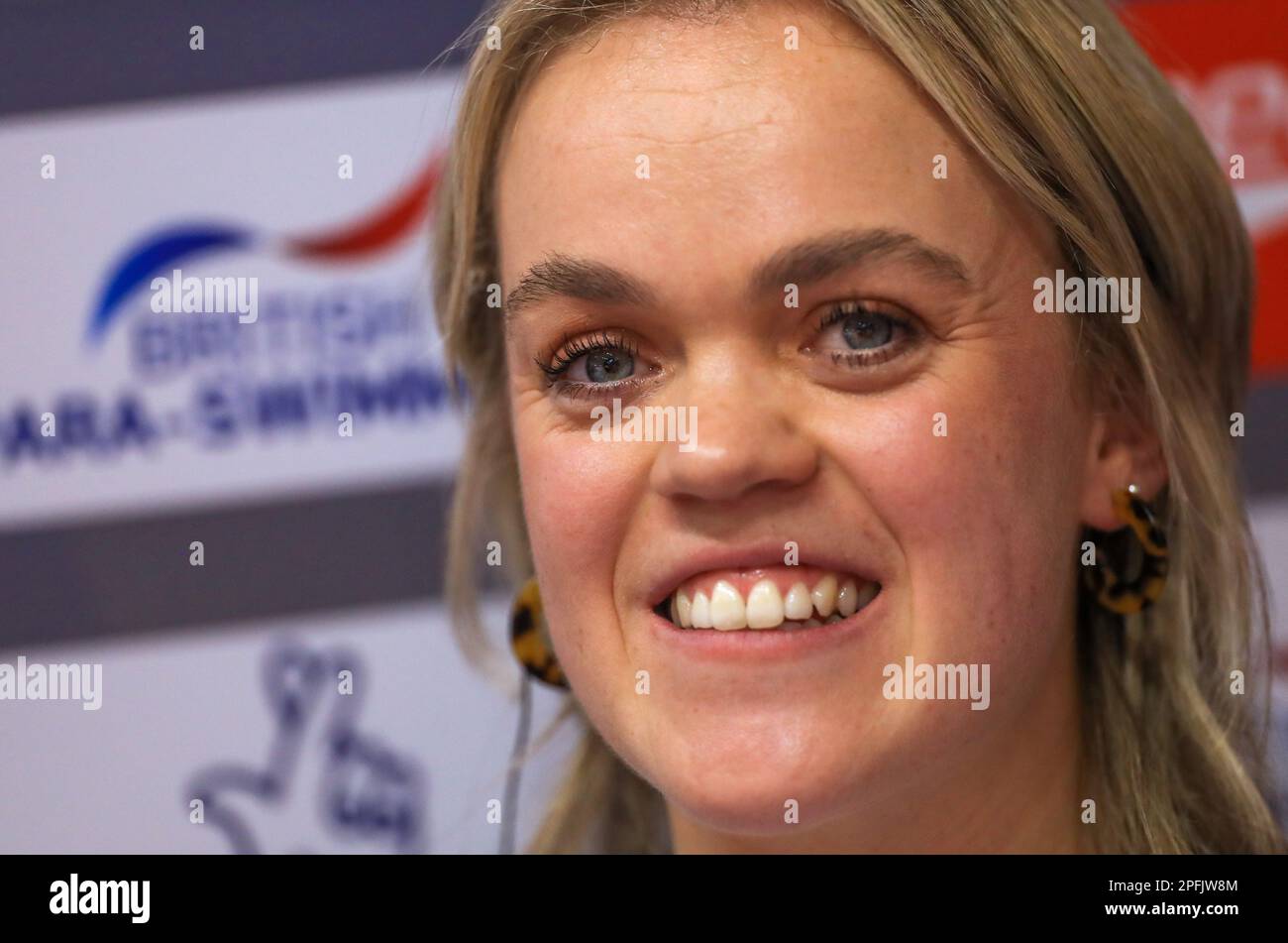 Ex Paralympian swimmer Ellie Simmonds on day two of the Citi Para ...