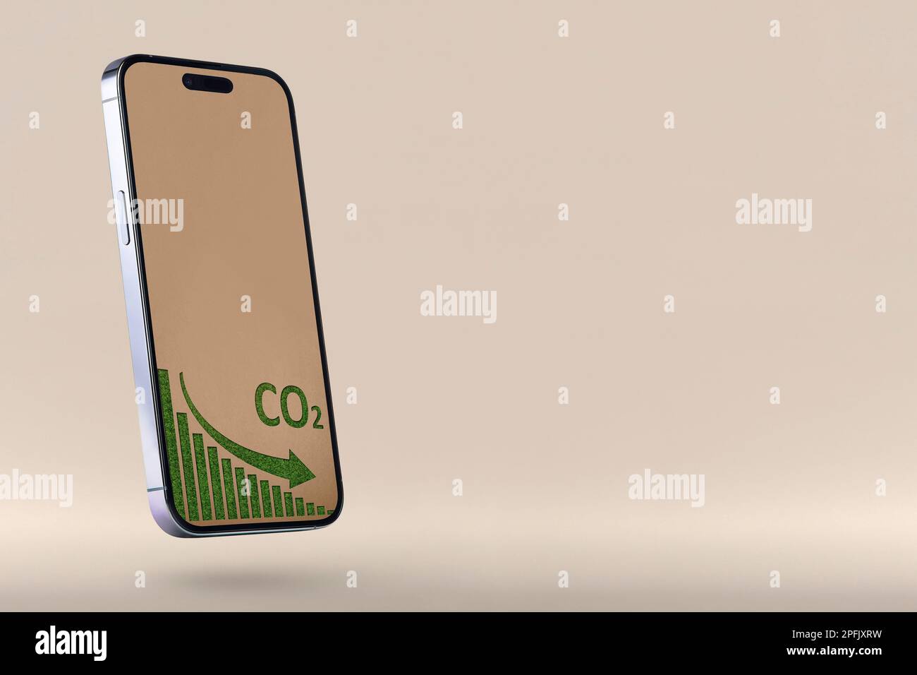 Reduction of CO2 emissions into the atmosphere. Net zero emissions ...
