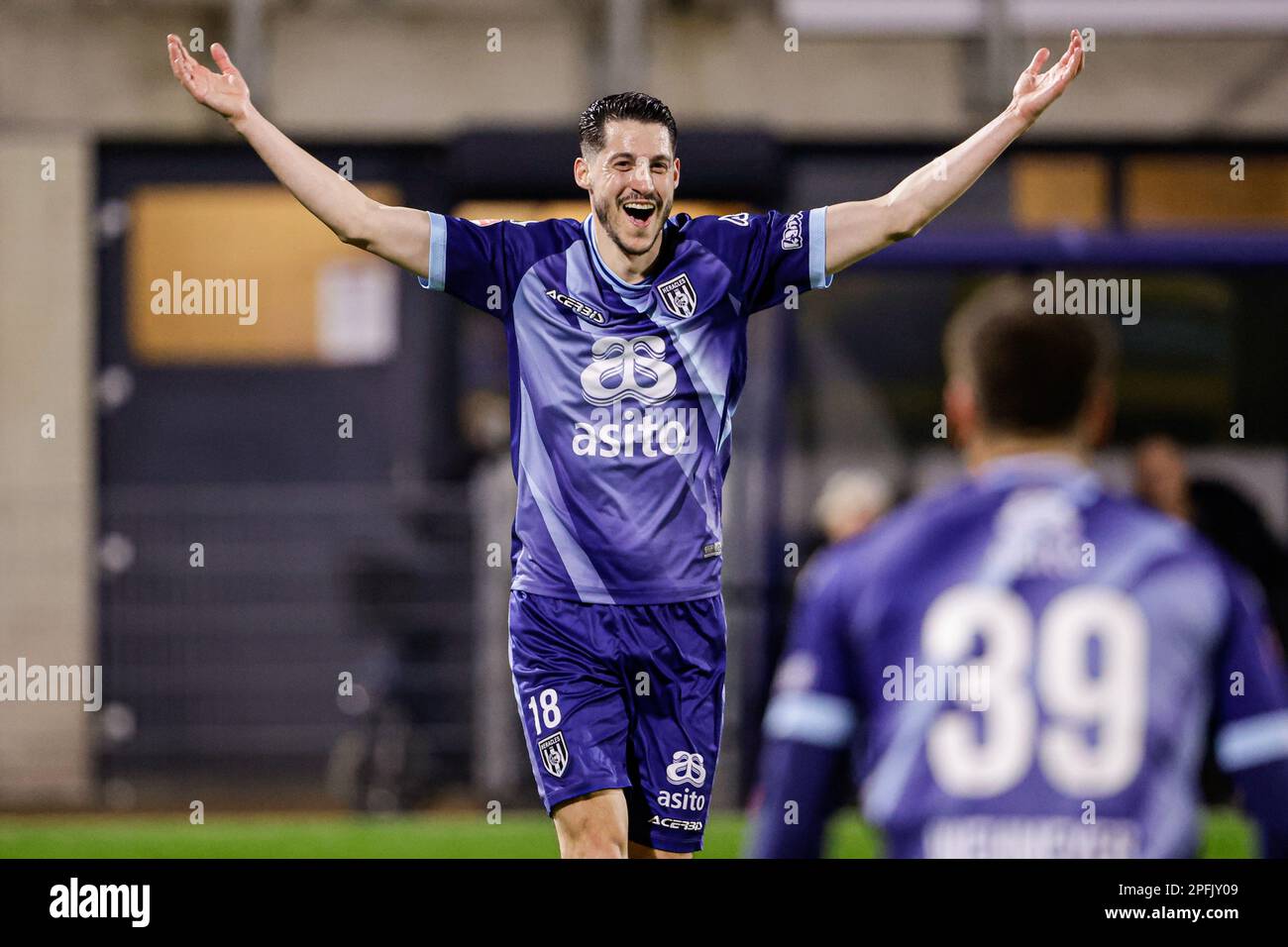 OSS, NETHERLANDS - MARCH 17: Marko Vejinovic of Heracles Almelo ...