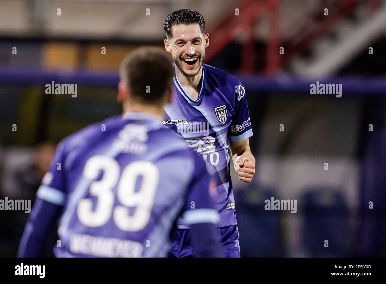 OSS, NETHERLANDS - MARCH 17: Marko Vejinovic of Heracles Almelo ...