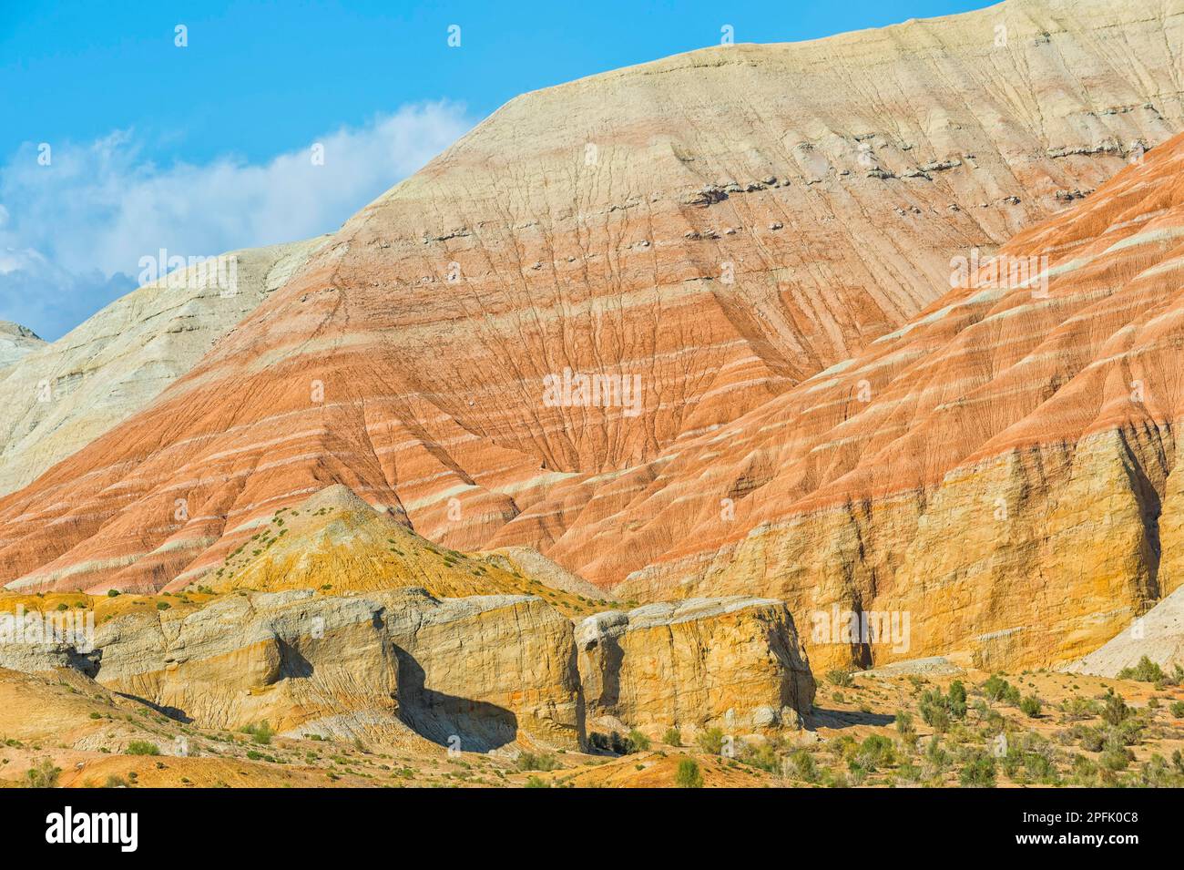 Aktau Mountains, Altyn Emel National Park, Almaty Region, Kazakhstan ...