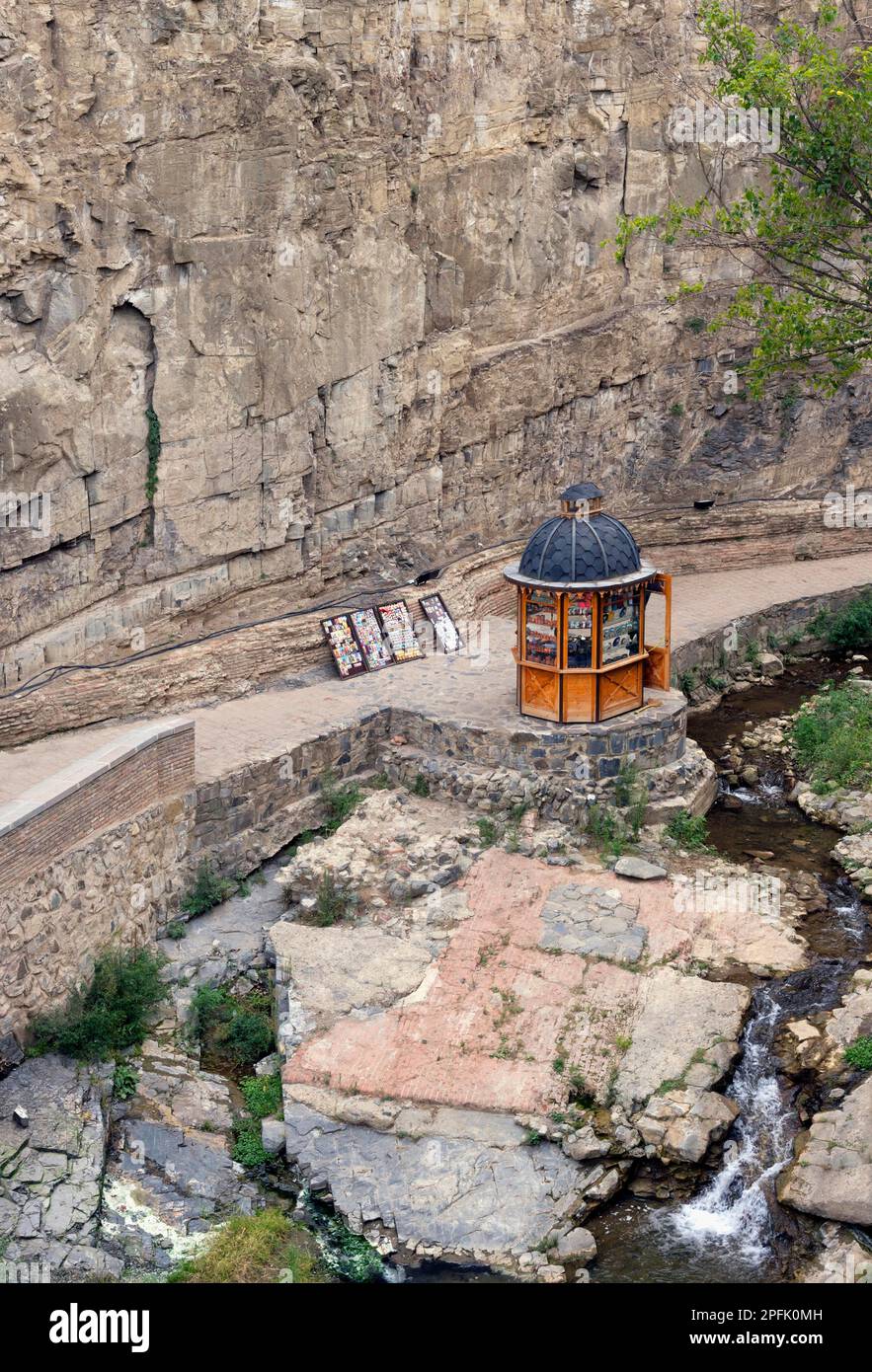 Old Tbilisi, River Gorge, Georgia, Caucasus, Middle East Stock Photo ...