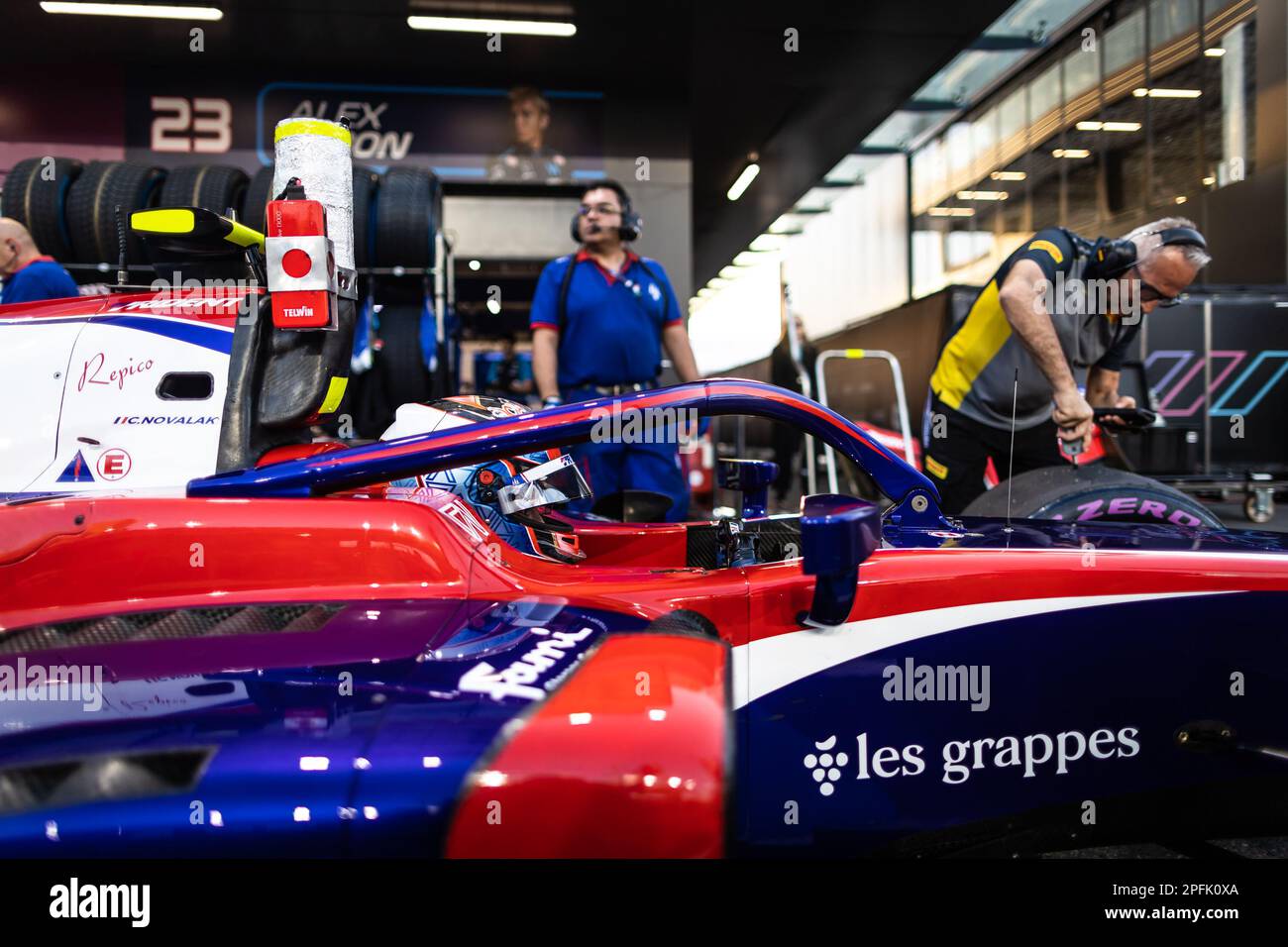 NOVALAK Clement (fra), Trident Racing, Dallara F2, portrait during the 2nd round of the 2023 FIA ...