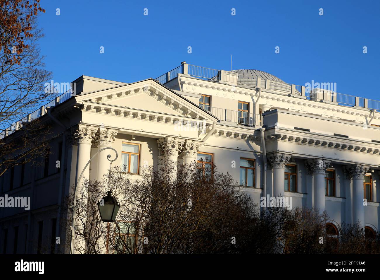 Russian Federation. Saint-Petersburg. Elagin Island, Central Park of ...