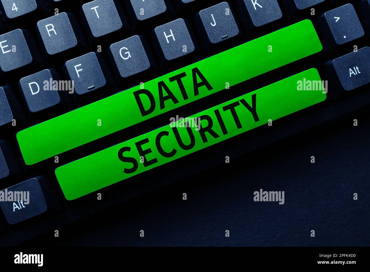 Text caption presenting Data Security. Internet Concept Confidentiality Disk Encryption Backups ...