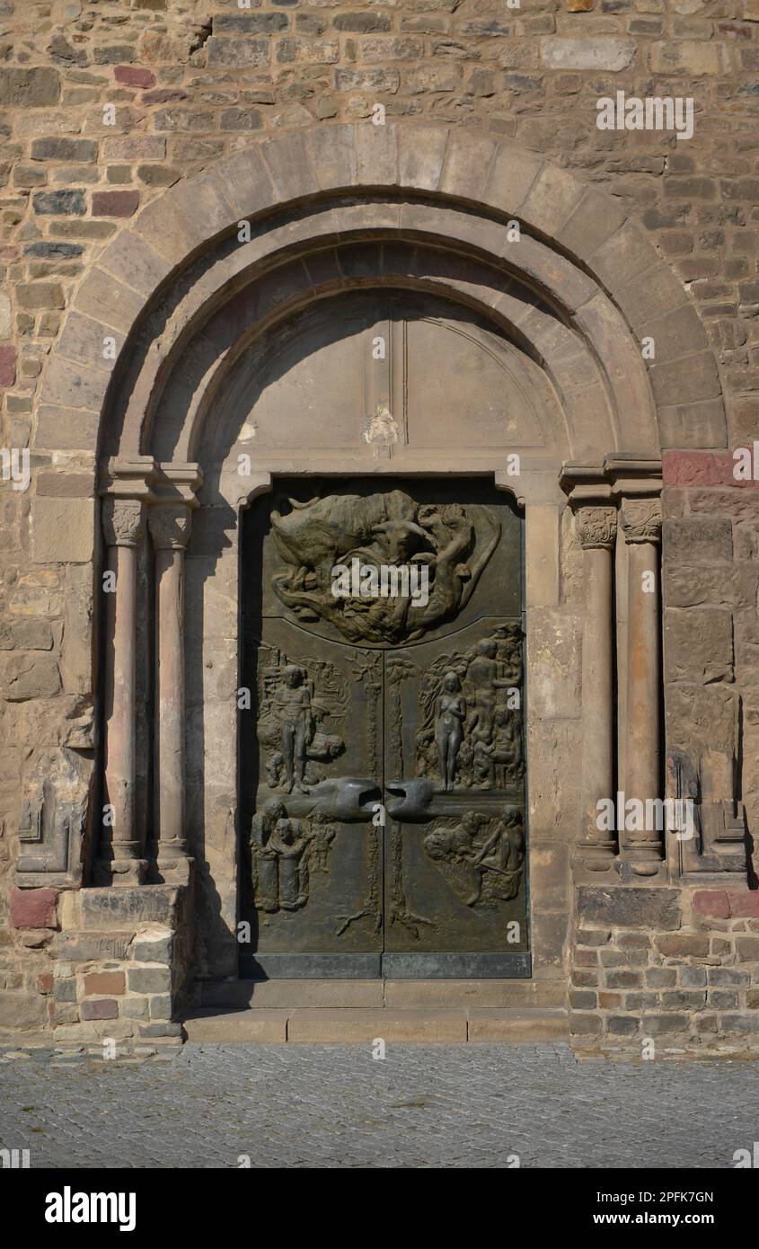 Door, St. Mary's Monastery Church, Unser Lieben Frauen Monastery ...