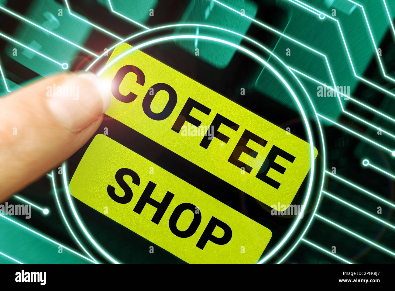 Inspiration showing sign Coffee Shop. Business idea small informal ...